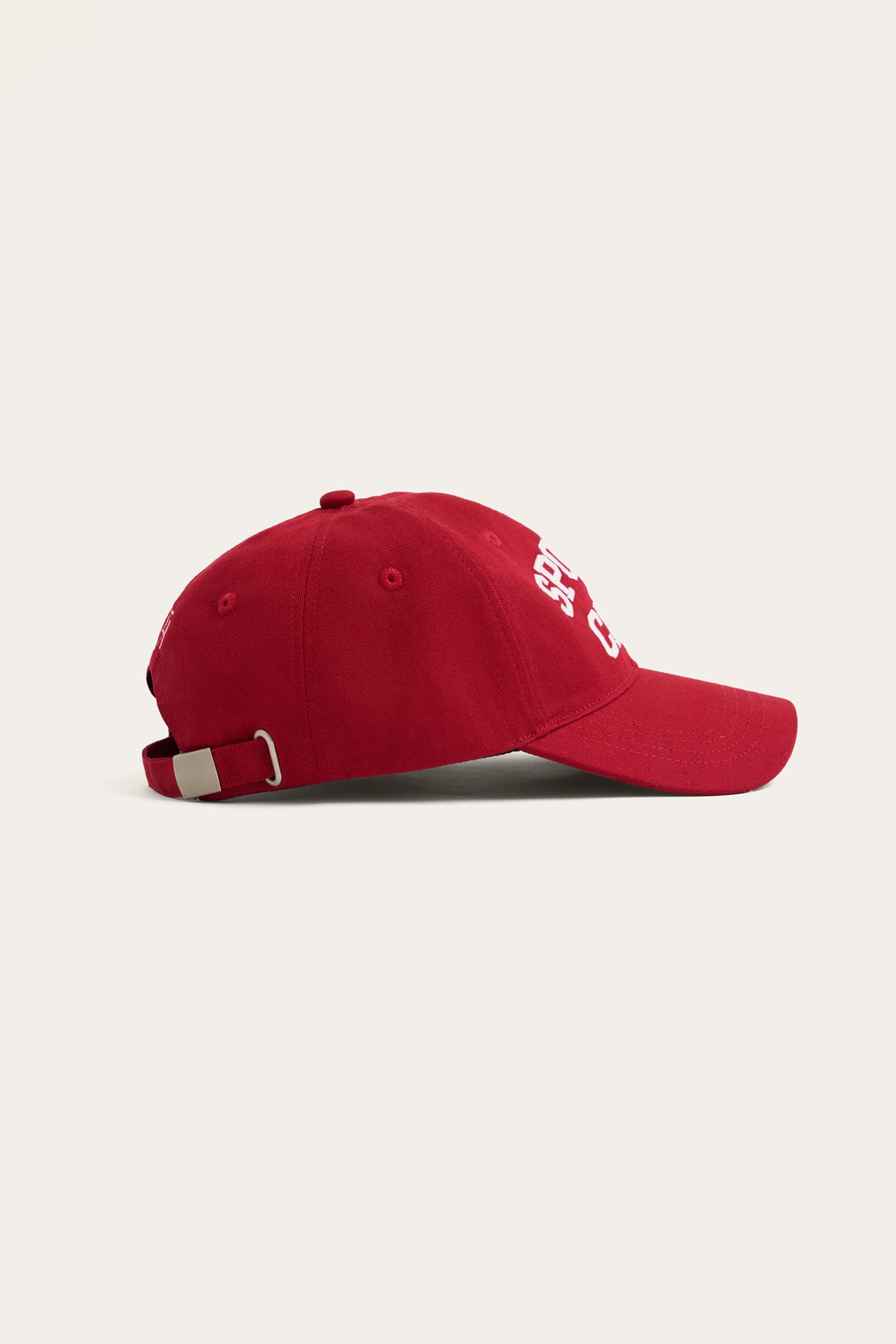 Red Sports Club Embroidered Cap | 4th & Reckless