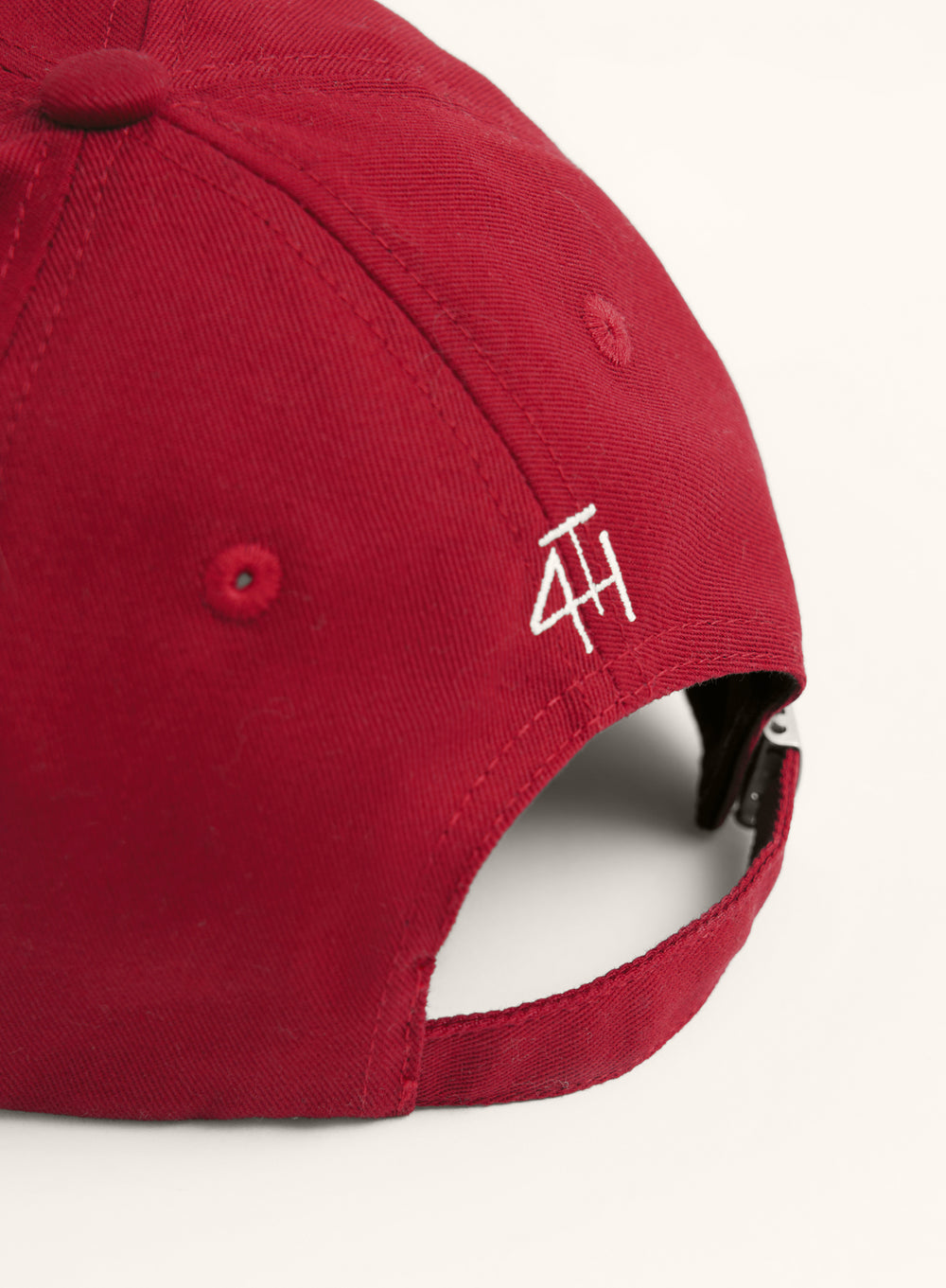 Red Sports Club Embroidered Cap | 4th & Reckless